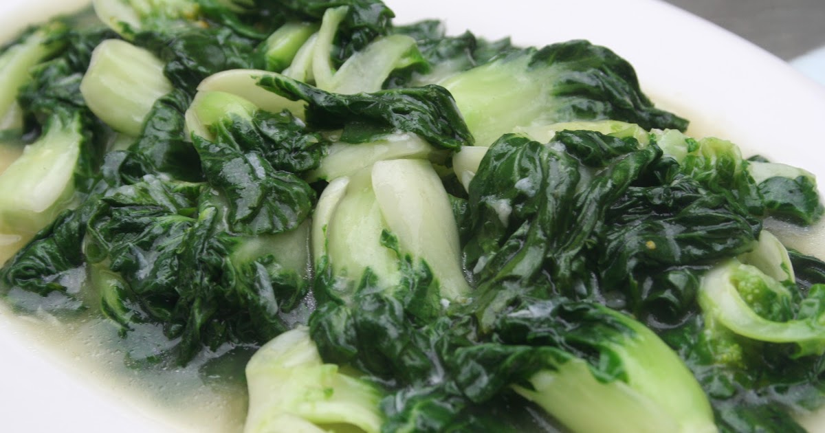 COOK WITH SUSAN: Baby Bok Choi with White Sauce