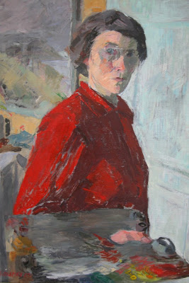 Women in the Act of Painting: Self-Portrait