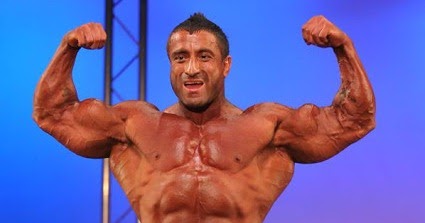 world bodybuilders pictures: sweden muscles builder Pierre Chamoun