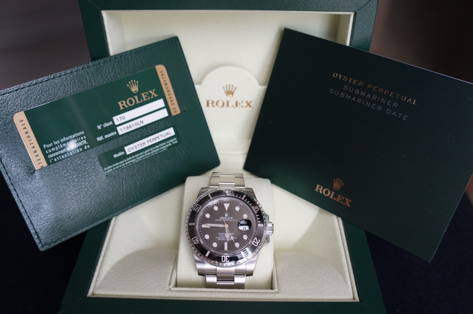 [SOLD] Rolex Ceramic Submariner, 116610 LN, ORIGINAL |The Original ...