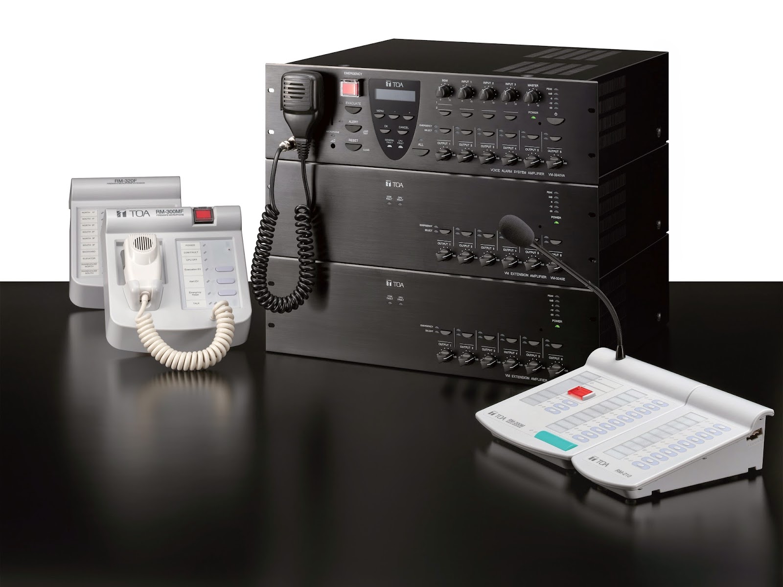 Fire Fighting System: Voice Evacuation System