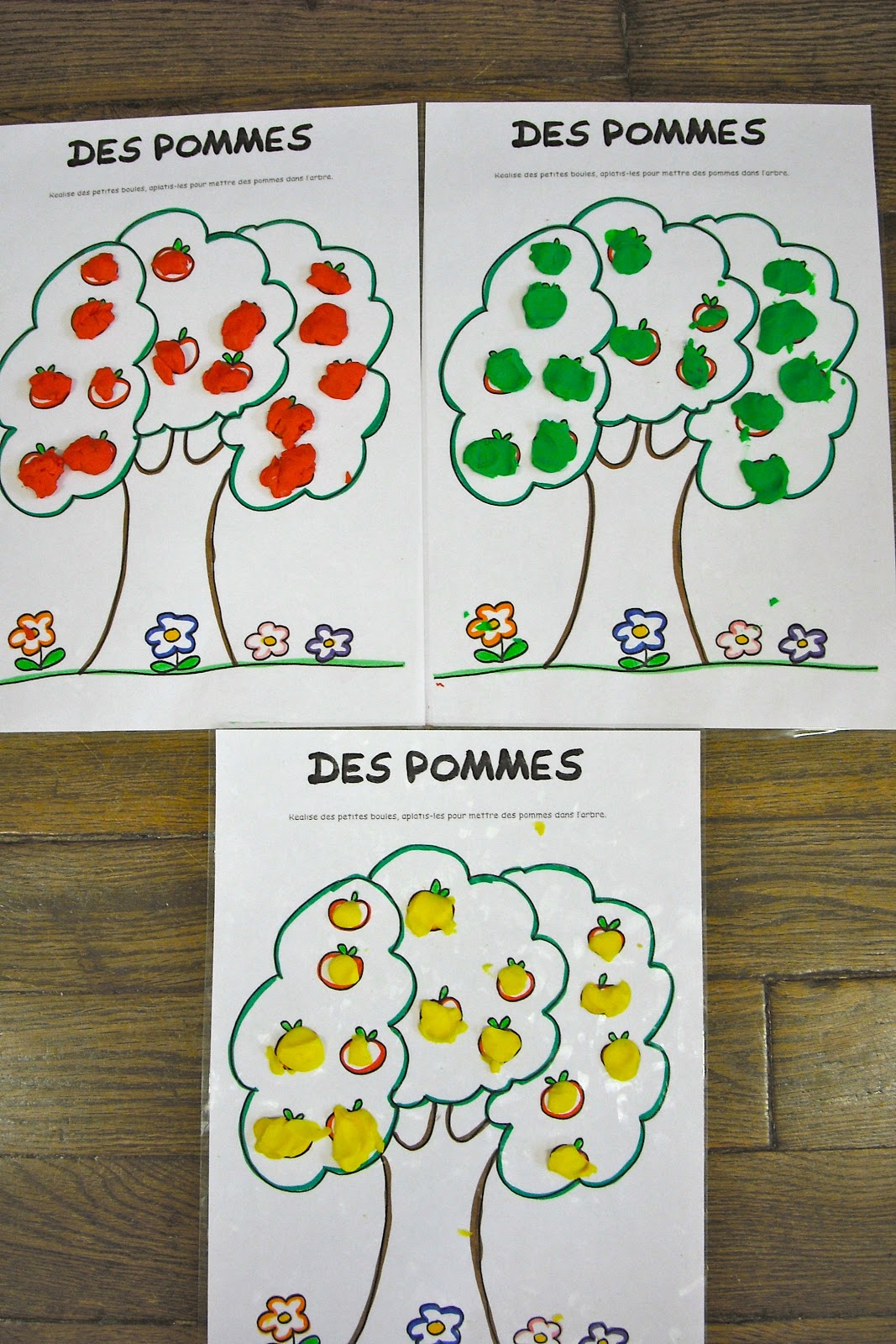 Ecole Maternelle Vitteaux: L'automne à l'école