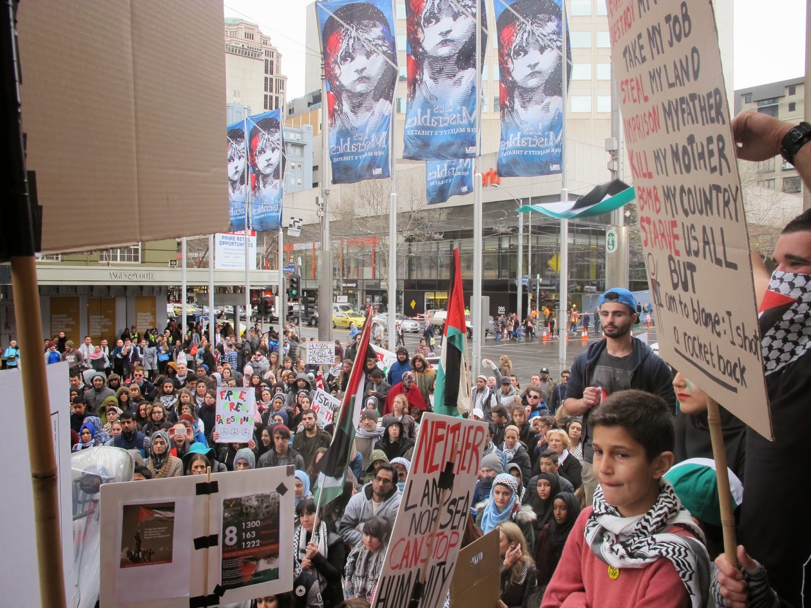Live From Occupied Palestine: Photo Essay: Melbourne Rally Against ...