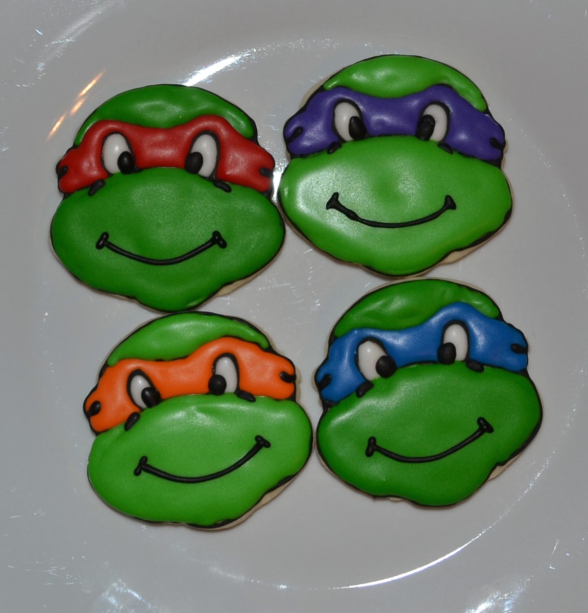 The Cutest Little Cakes by Celeste: Teenage Mutant Ninja Turtle Cookies ...