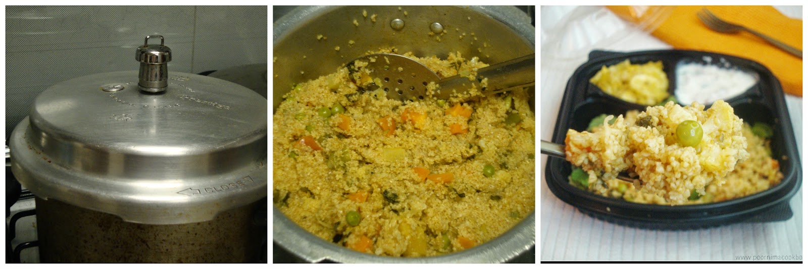 Poornima's Cook Book: Broken (cracked) Wheat Veg Briyani / Samba Rava ...