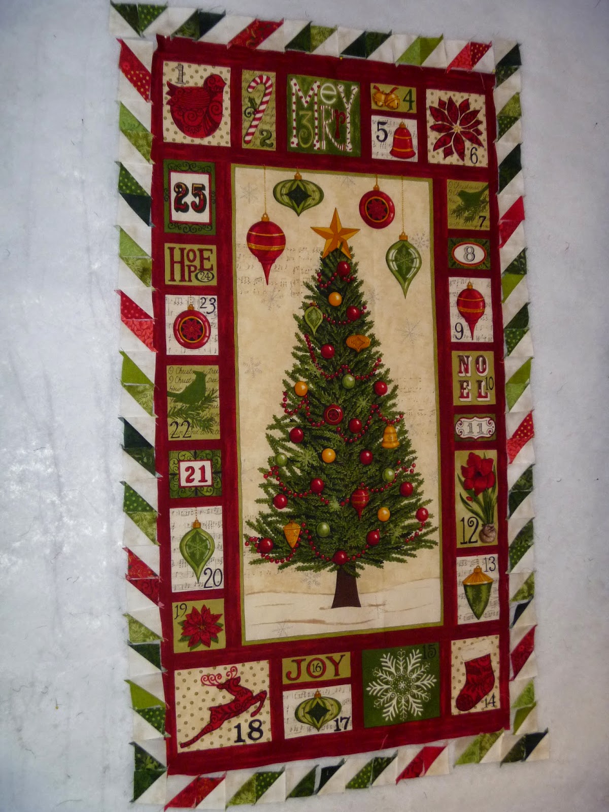 WHERE'S THE DUDE: Christmas tree panel