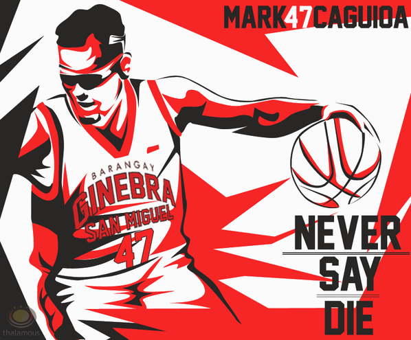 Mico Halili: PBA Fan Art - All-Ginebra Edition. GRAPHICS:
