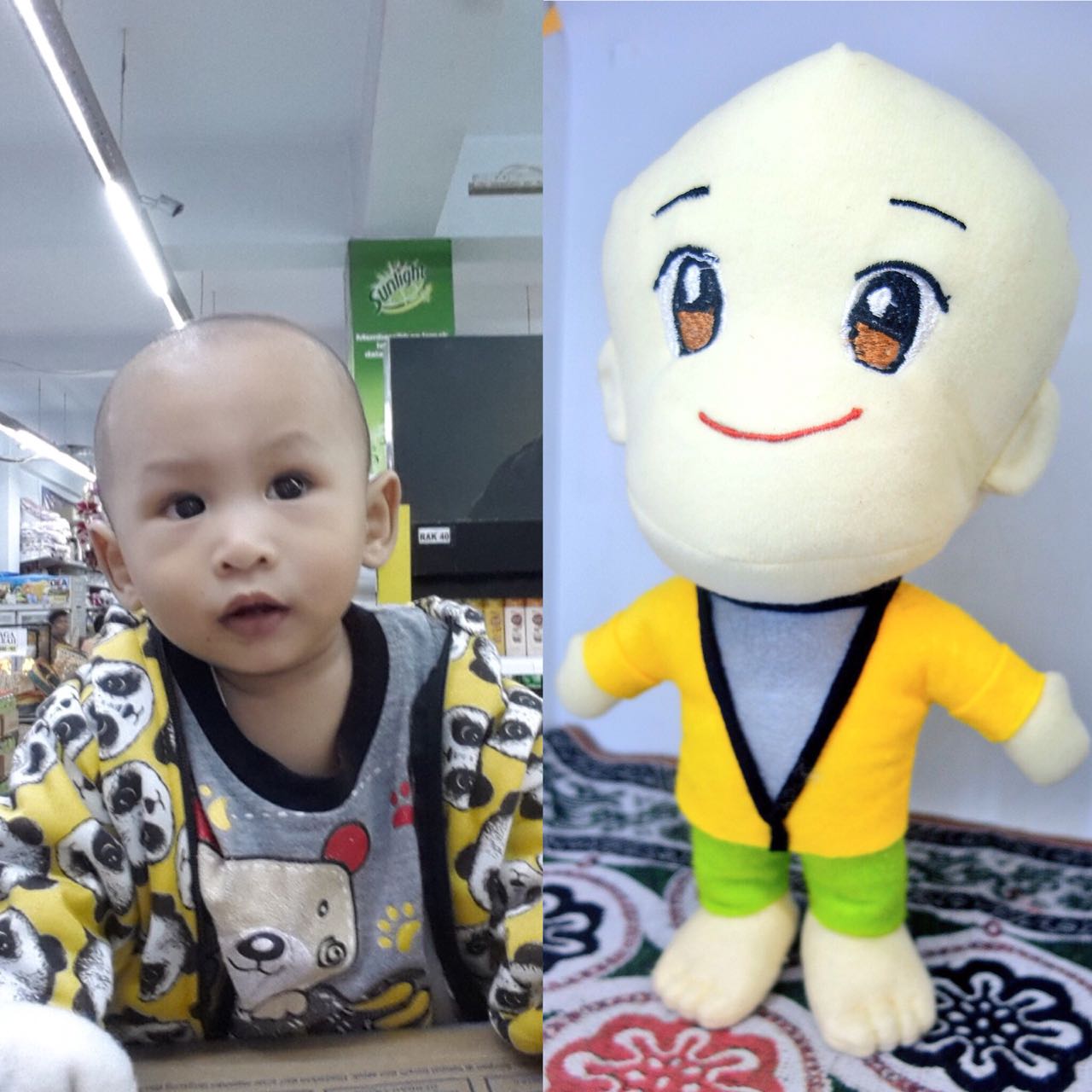 pembuat boneka custom satuan di Solo: Boneka Custom Anak-anak