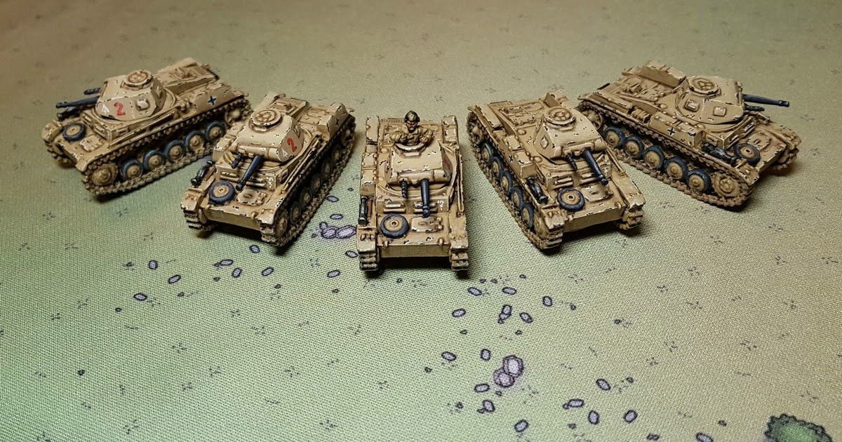 BIG15s. Historical Wargaming: Panzer II DAK