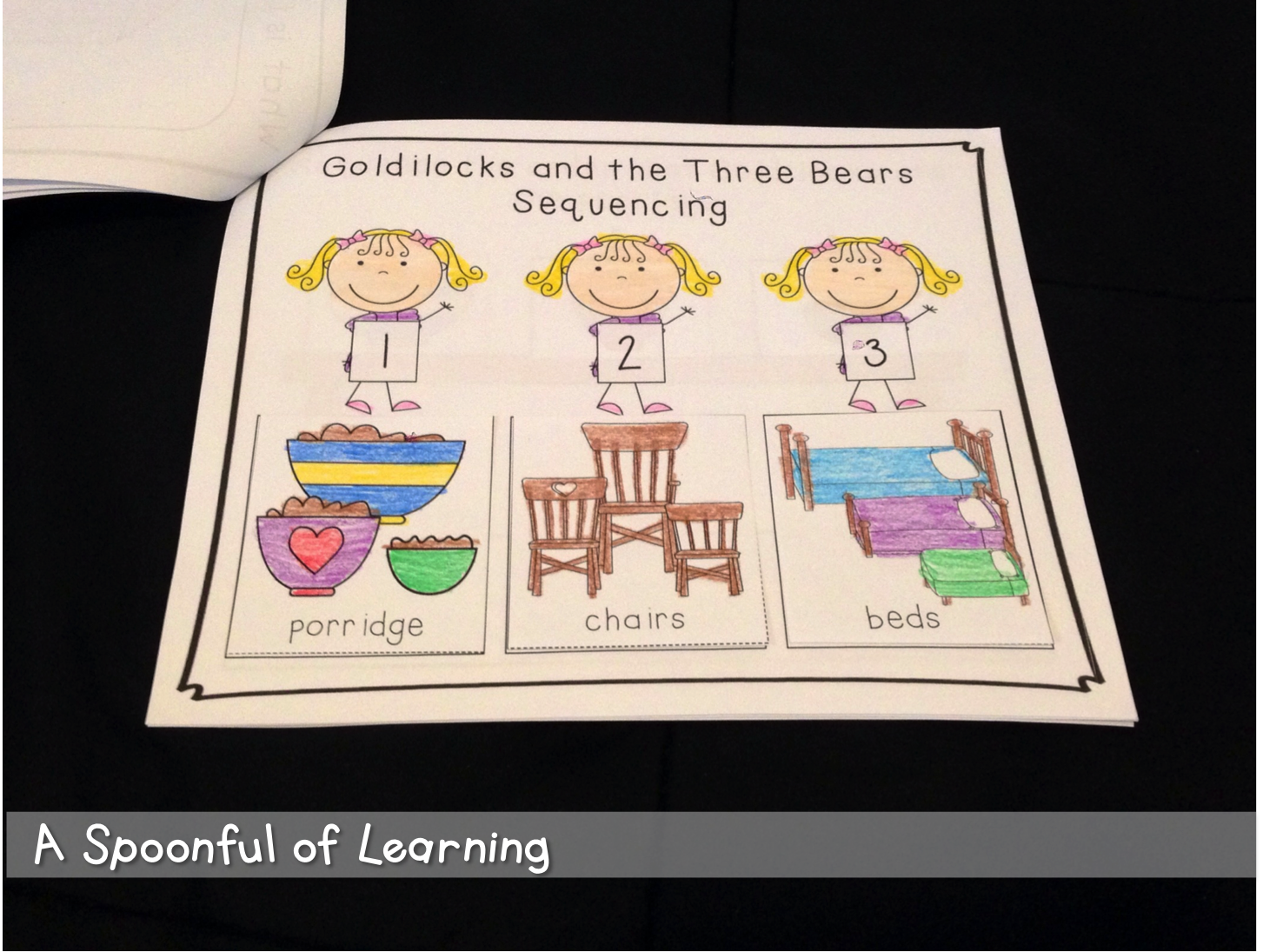 Goldilocks And The Three Bears Sequencing Worksheet - Wendelina