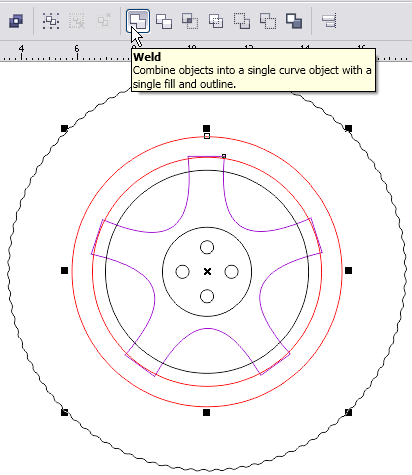 Cara Menggambar Ban Mobil Dengan CorelDRAW | Belajar CorelDRAW