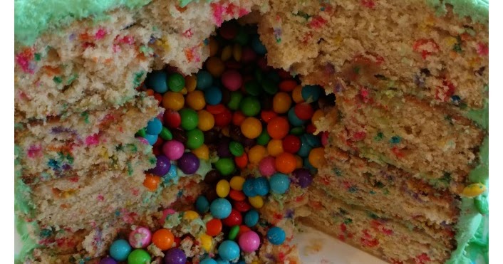 A Slice of Smith Life: Pinata Cake and Adventure Time Birthday Party