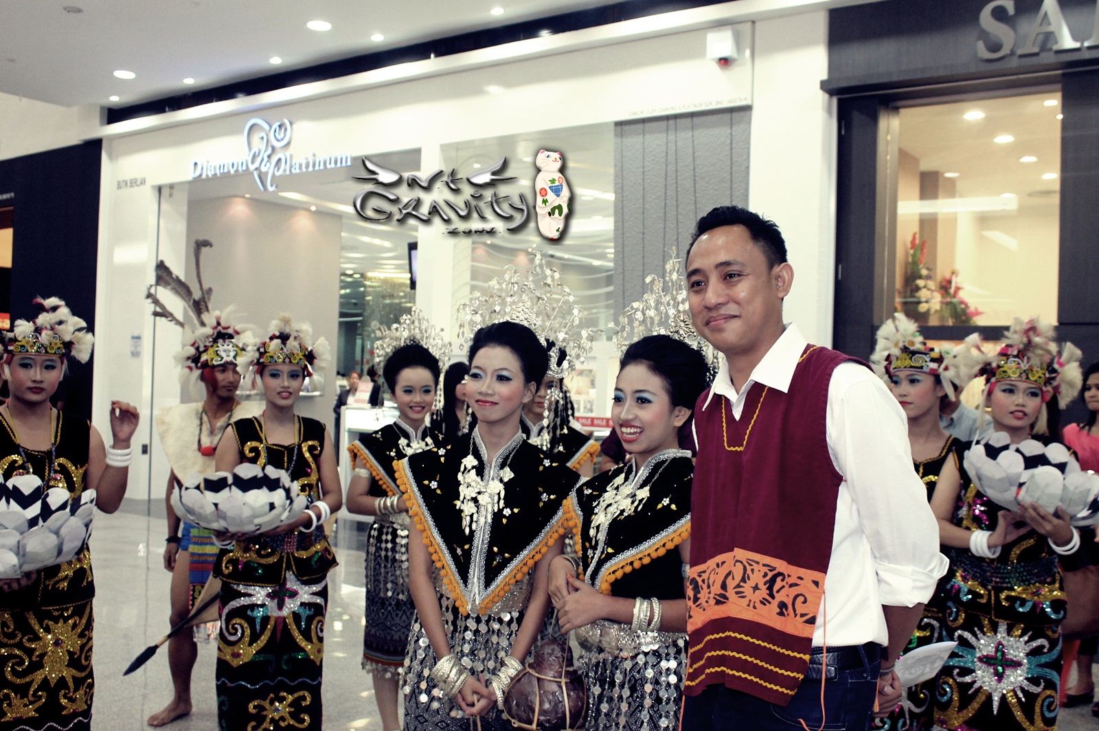 AZAM Post-Gawai Showcase in the City - NTGravity Zone