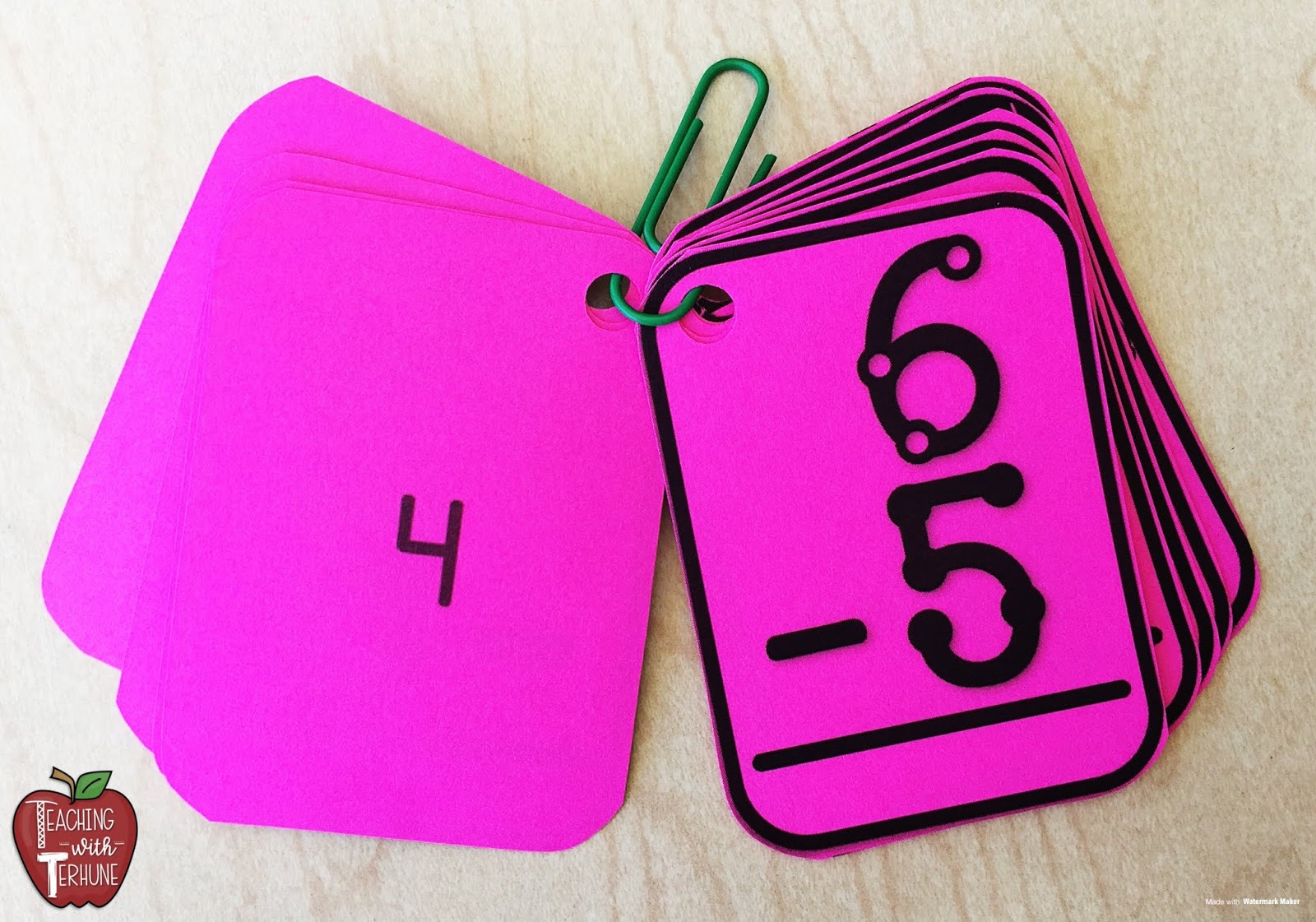 Teaching With Terhune: Math Fact Fluency Practice