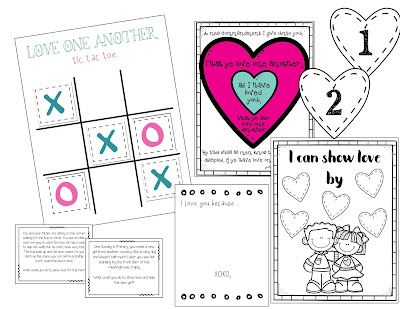 The Cozy Red Cottage: Love One Another Lesson Helps (Lesson 32, Primary ...