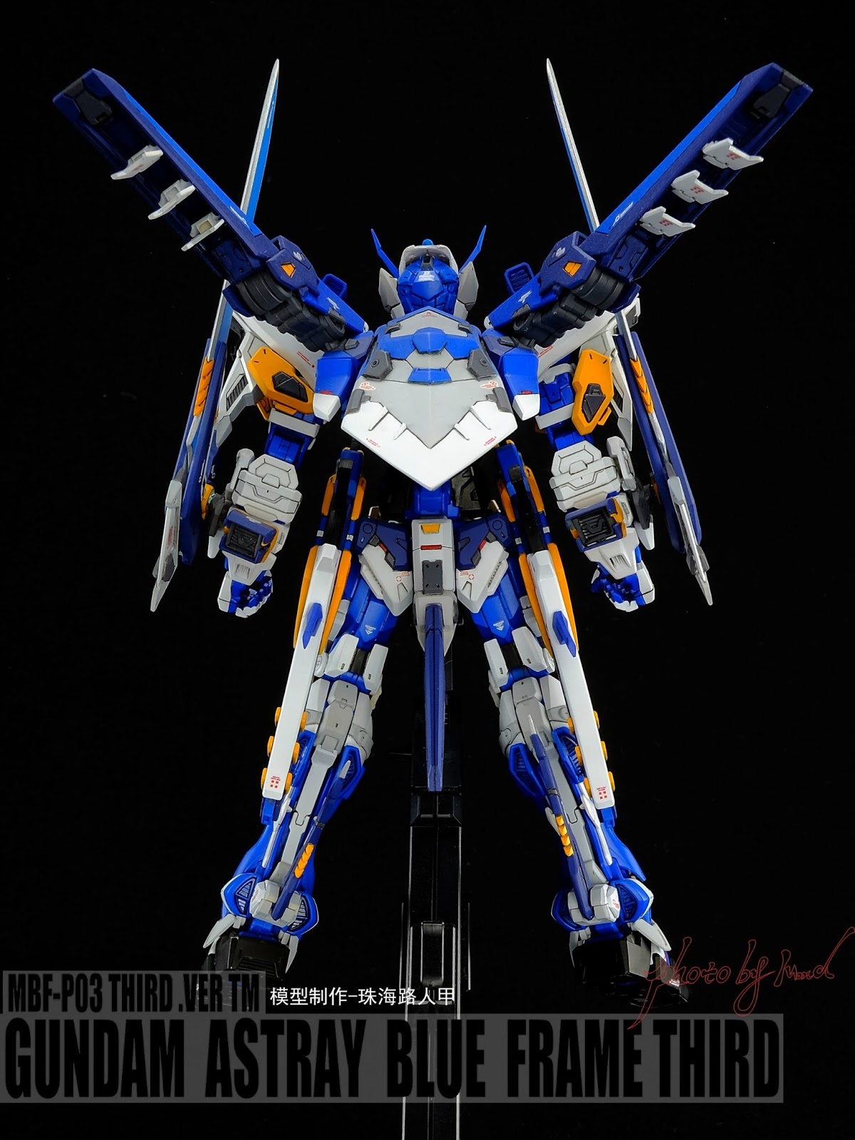 Custom Build: MG 1/100 Gundam Astray Blue Frame Third