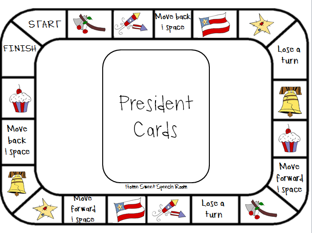 President's Day Expressive Language Packet