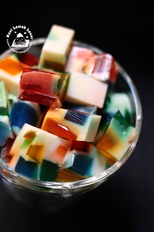 Nasi Lemak Lover: Broken Glass Jelly 玻璃碎果冻
