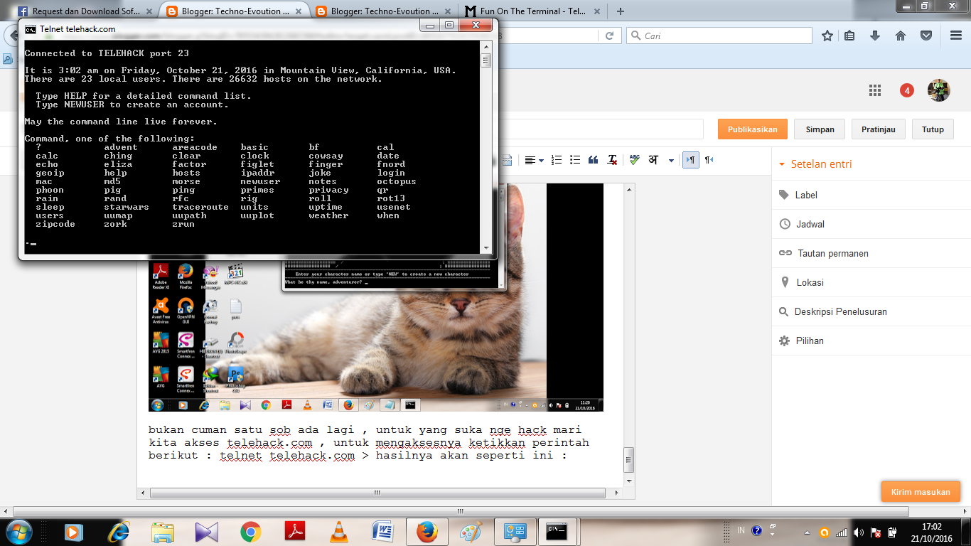 Cara Memainkan Game Dengan Cmd