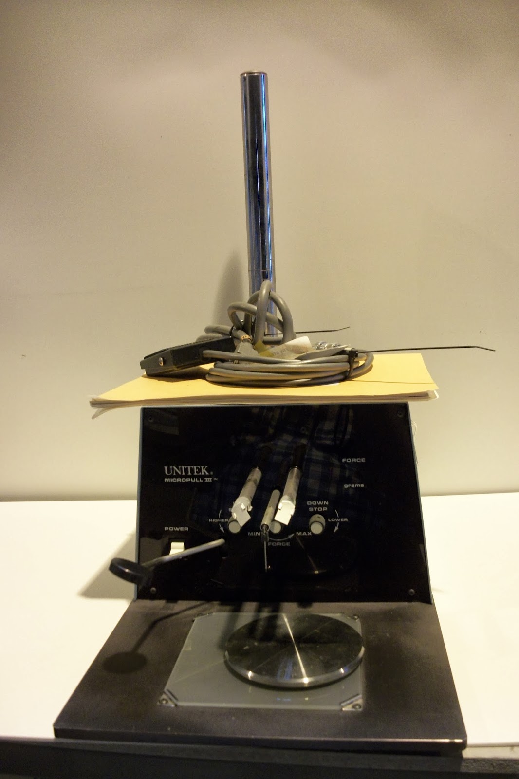 Unitek M/N 6-095-06 Micropull III Manual Wire Bond Pull Tester 115V ...