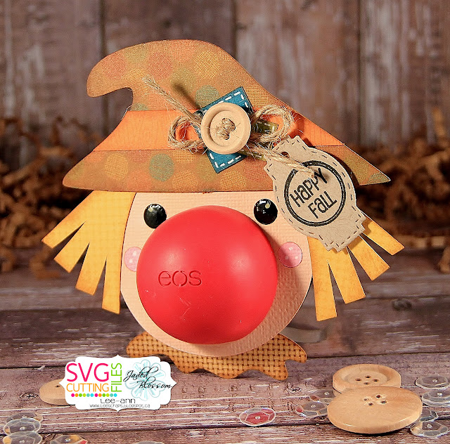 Snappy Scraps: EOS Scarecrow Holder from SVG Cutting Files