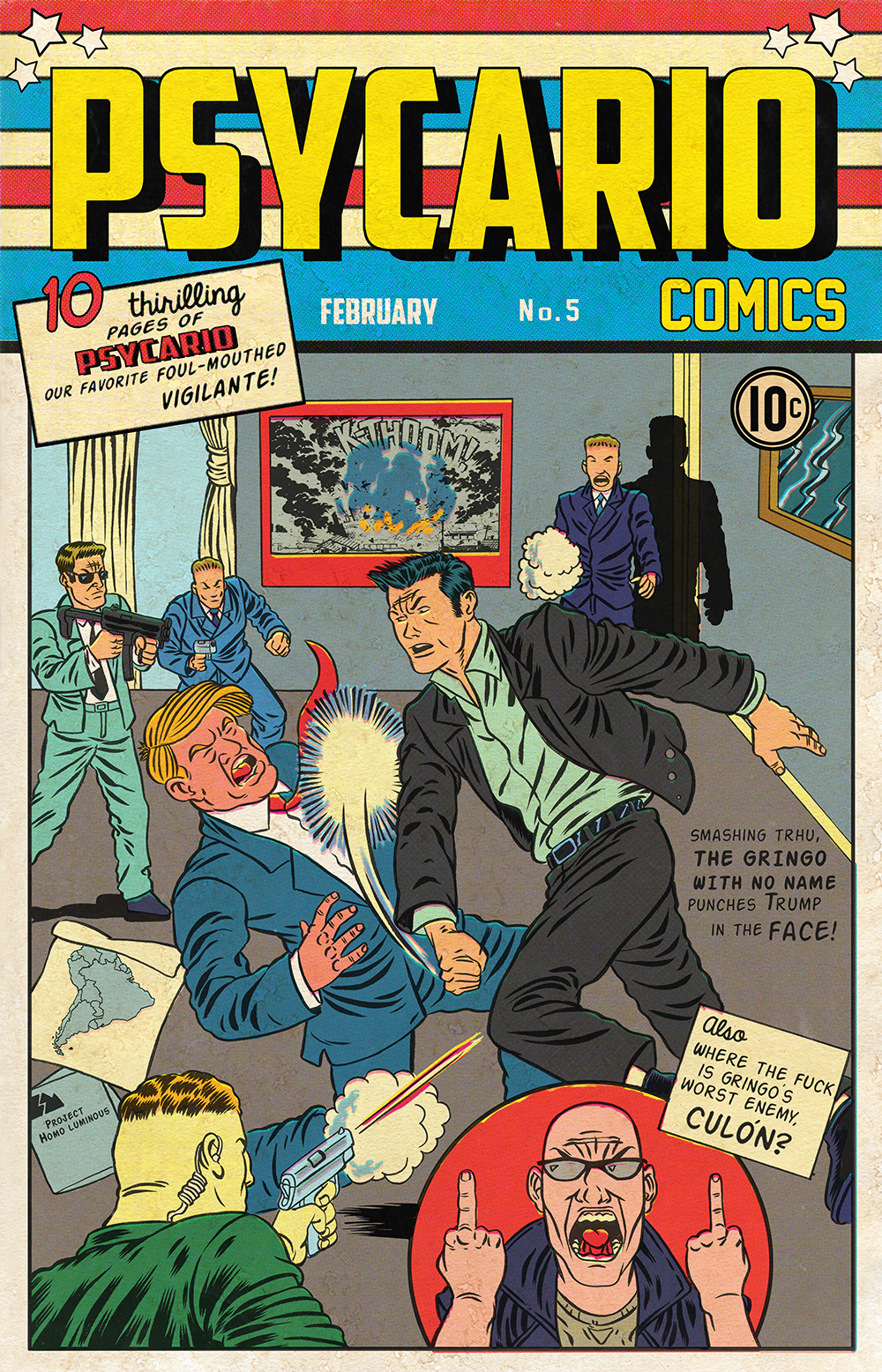 Old Skull Comics: PSYCARIO: Part Five