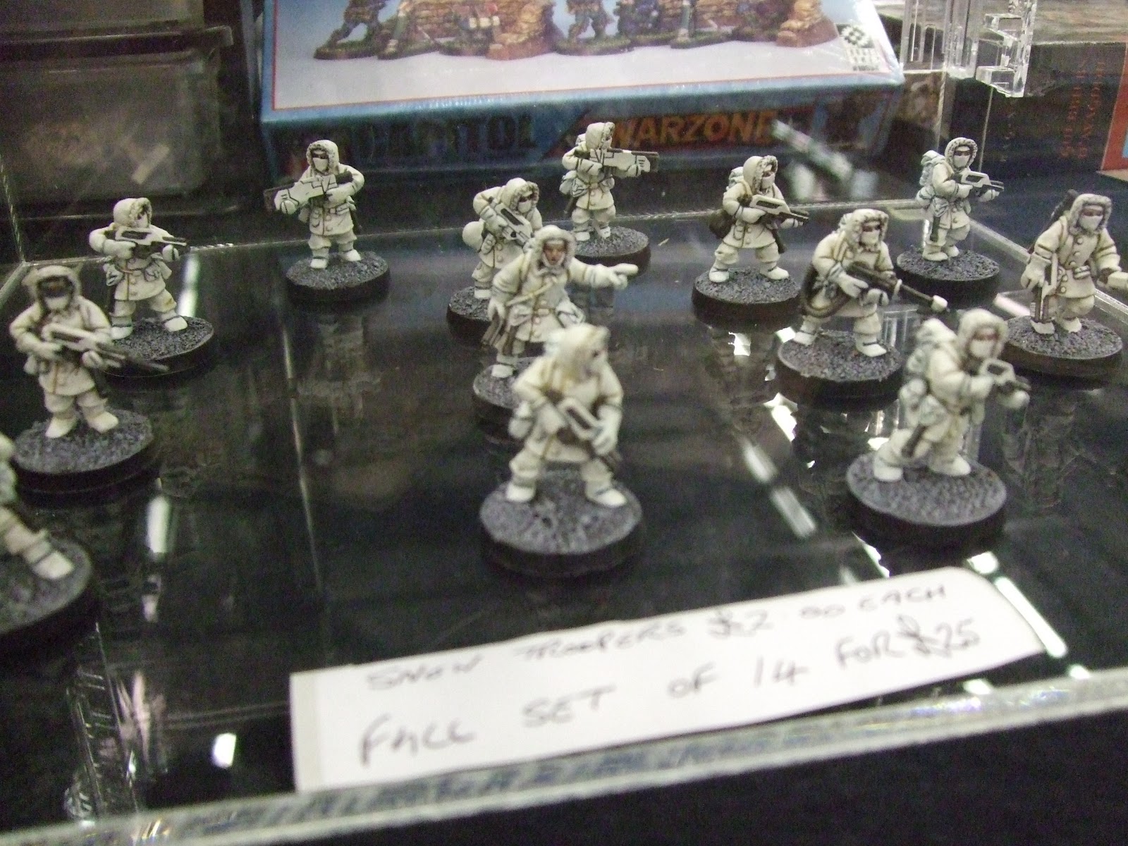 Four A Miniatures, Snow Troopers | Miniature Review