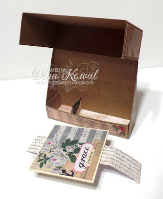 Dina Kowal Creative: Splitcoast Tutorial: Mani Pedi Gift Box