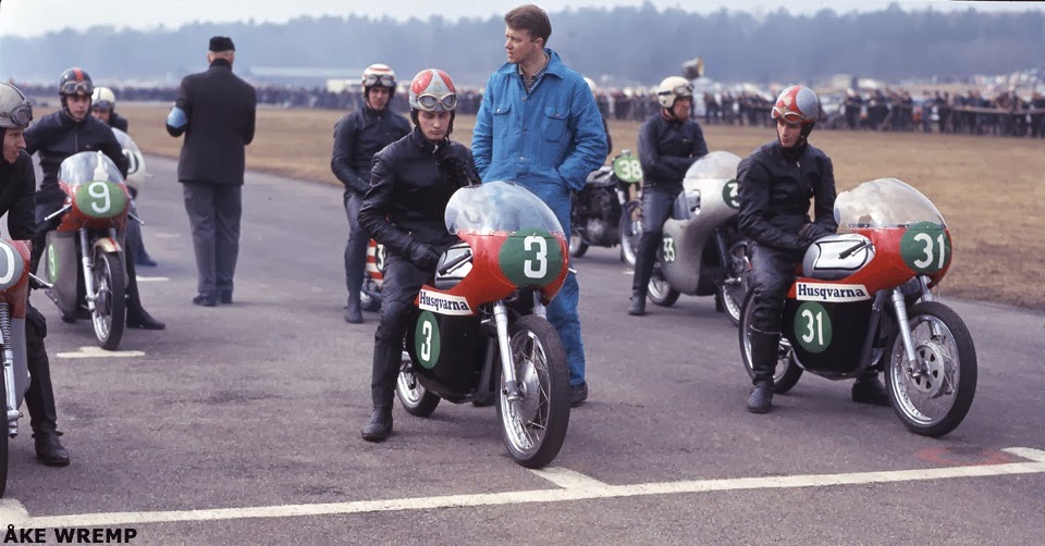 Kent Andersson Husqvarna : 1966 Factory Grand Prix Husqvarna