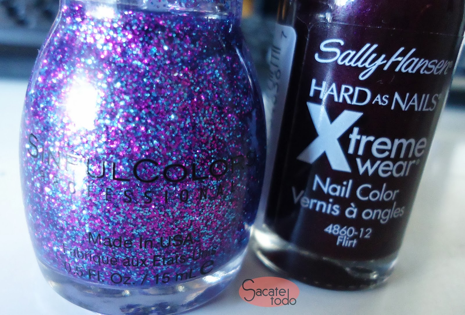 Sacate todo: Salta violeta! Fiesta de glitters!