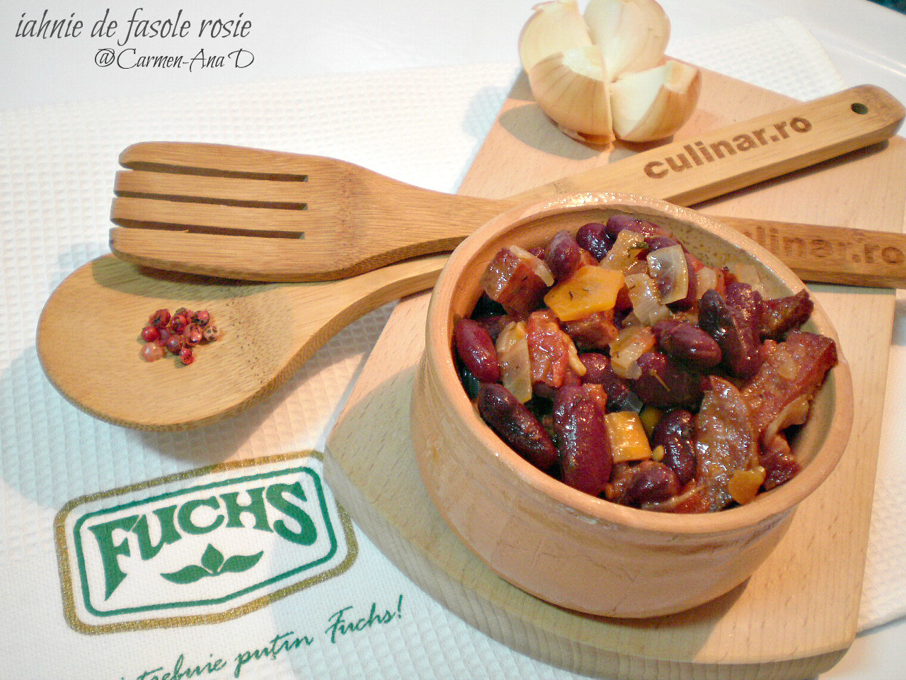 savoarea bucatelor: Iahnie de fasole rosie