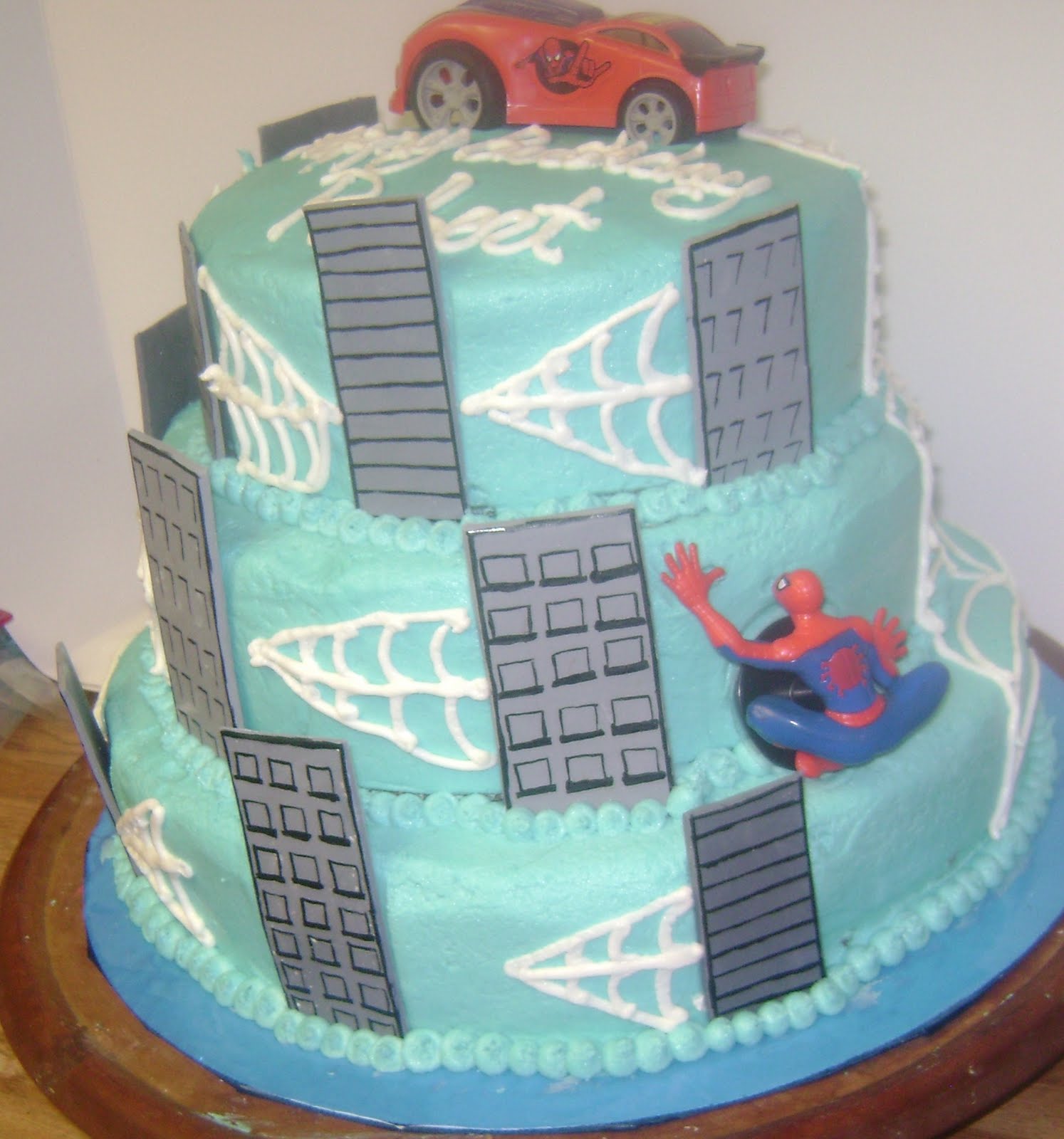 Tasty Pastry Cakes and More: Spider Man
