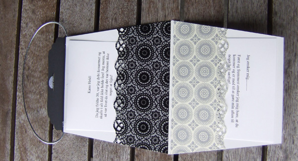 Ravn Design: Indbydelser til min fødselsdag