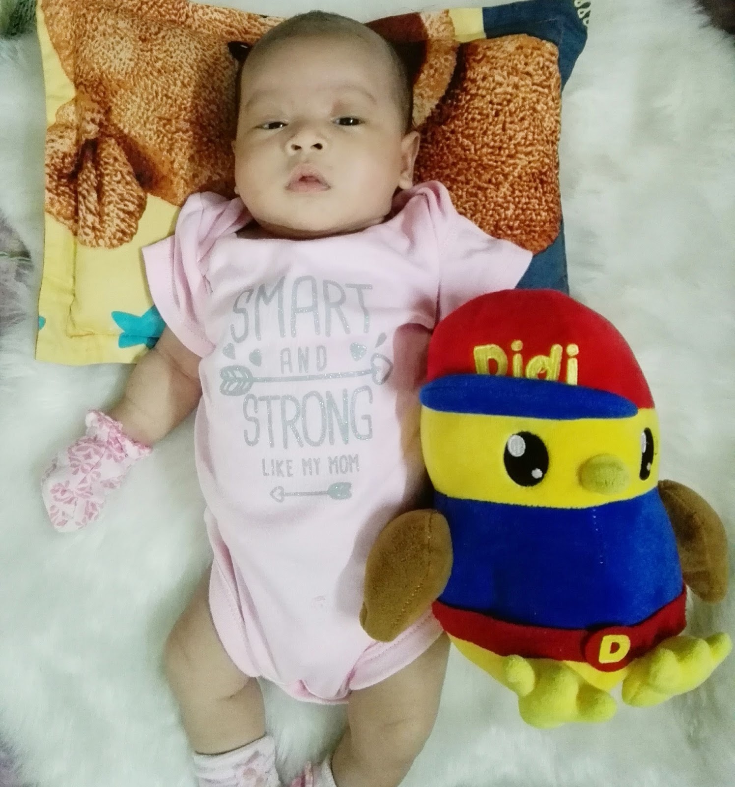 OFFICIALLY CUKUP SEBULAN BABY FARHANAH | Ceritera Si Gadis Biru