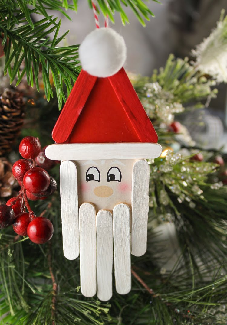 Onderwijs En Zo Voort 4441 IJsstokjes Kerstversiering Kerstman
