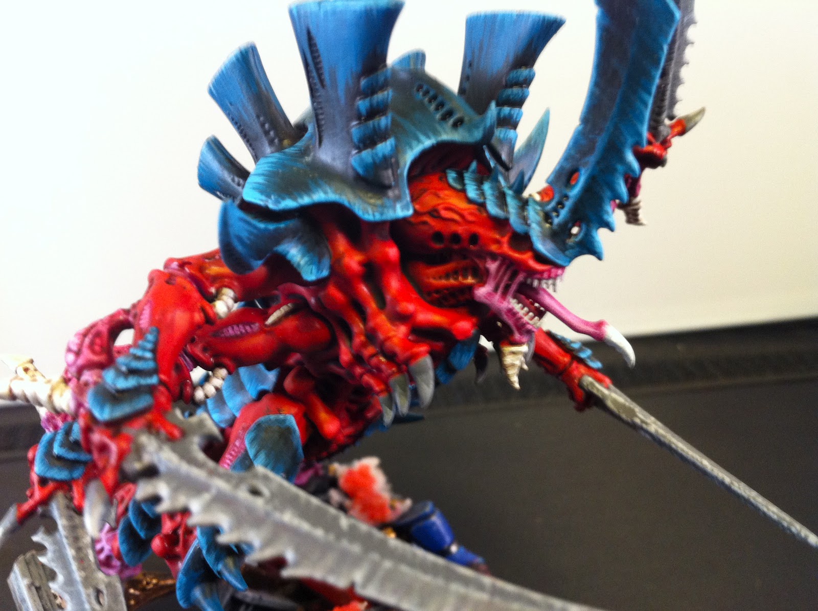 Dark Future Games: Hiv Fleet Behemoth Swarmlord; The Bane of Calgar!