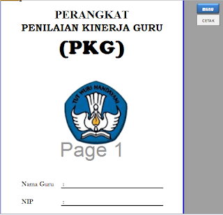 Aplikasi PKG Plus PKB Berbasis Microsoft Excel Terlengkap dalam Satu ...