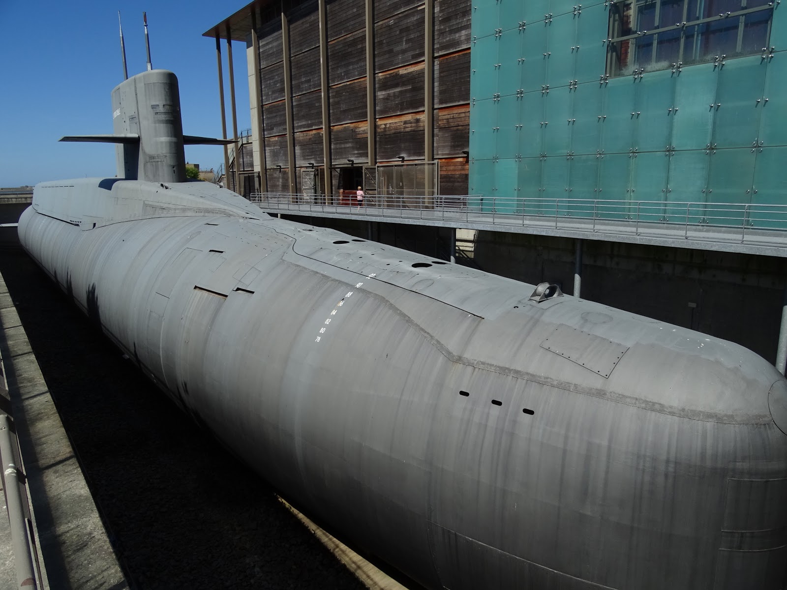 Sergio@Cruises: Submarino do museu naval Le Redoutable em Cherbourg, França