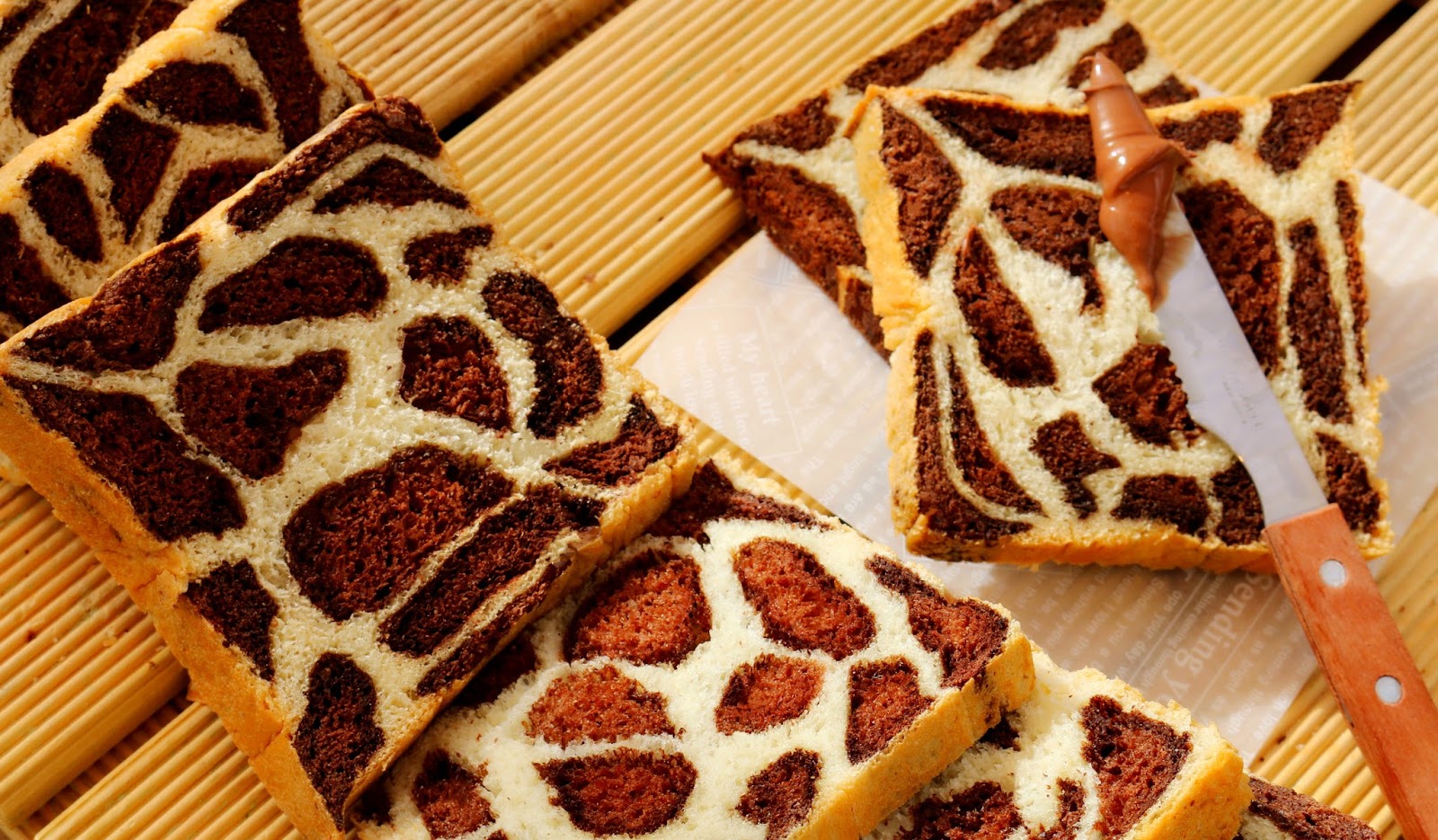 Josephine's Recipes : How To Make Leopard Print Bread | Chocolate Milk ...