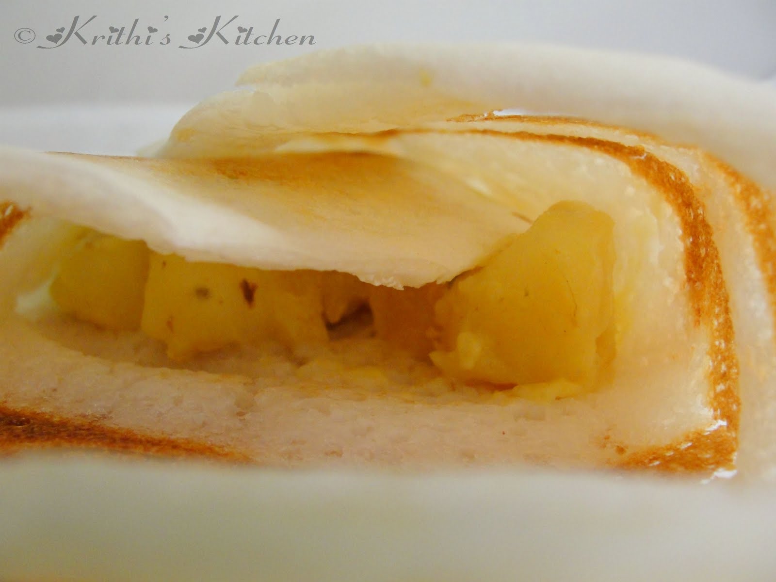 Krithi's Kitchen: Masala Dosa / Masal Dosai / Fermented Rice crepes ...