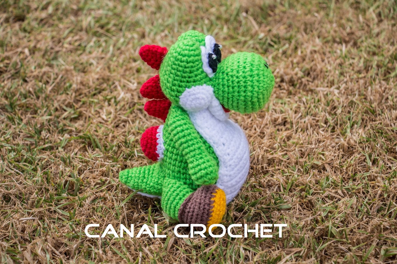 CANAL CROCHET: Yoshi amigurumi patrón libre.