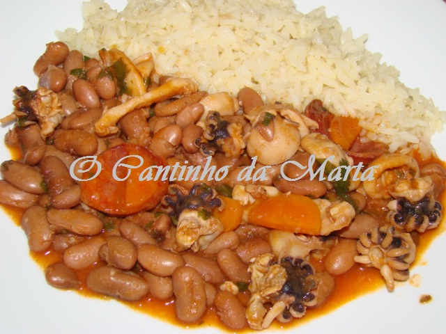 O Cantinho da Marta: Feijoada de Chocos