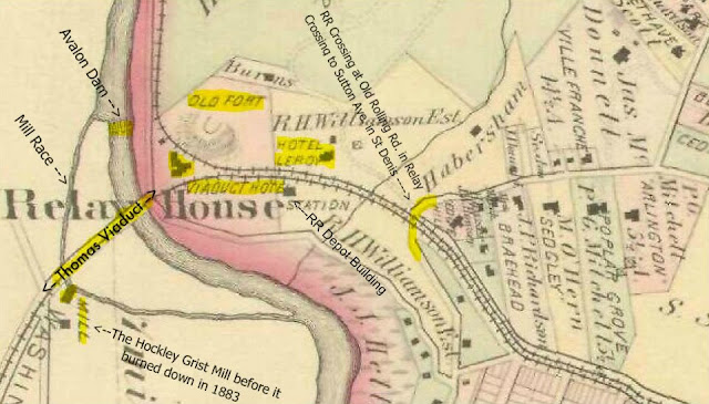 Thomas Viaduct & Relay, Maryland Railroad History: Relay, Maryland ...