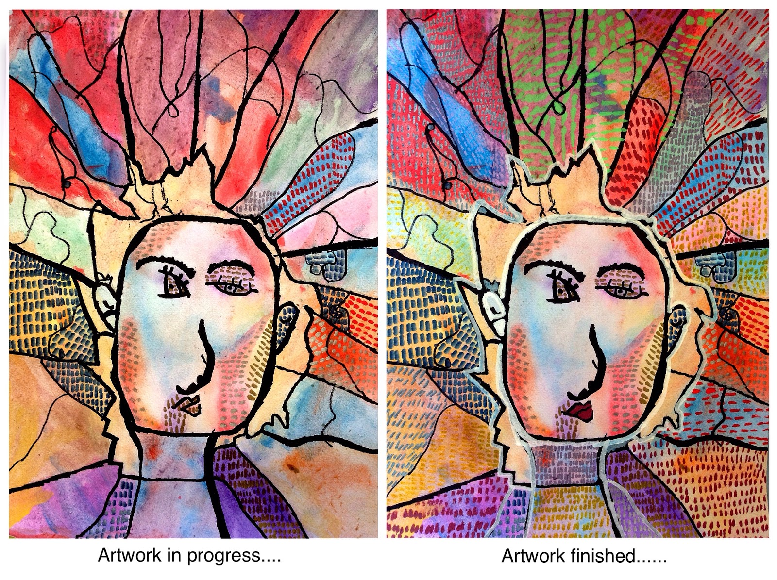 STUDENT ARTWORKS - New Cubism