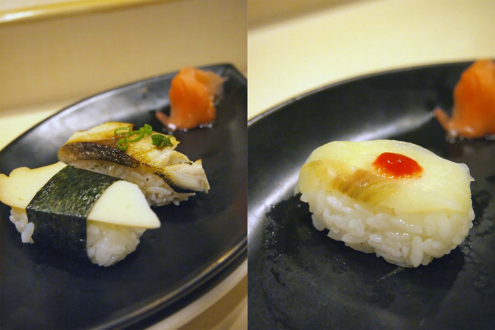 four legged foodies: Sushi Kikuzawa, International Building