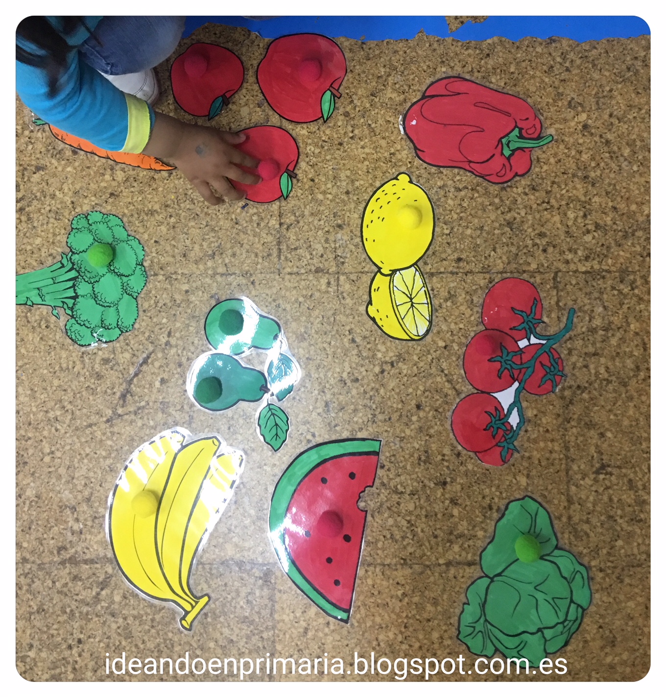 IDEAS EN EL AULA DE PRIMARIA: FRUITS AND VEGETABLES