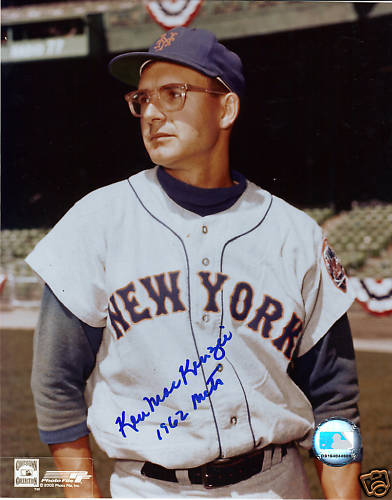 Ken Mackenzie: The Winnigest Pitcher On The Original Mets 1962 Staff ...
