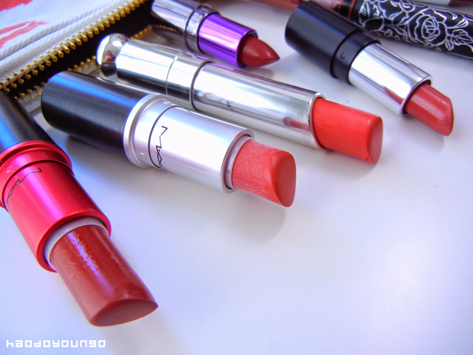 (Current) Most Used Lipsticks! | haodoyoungo