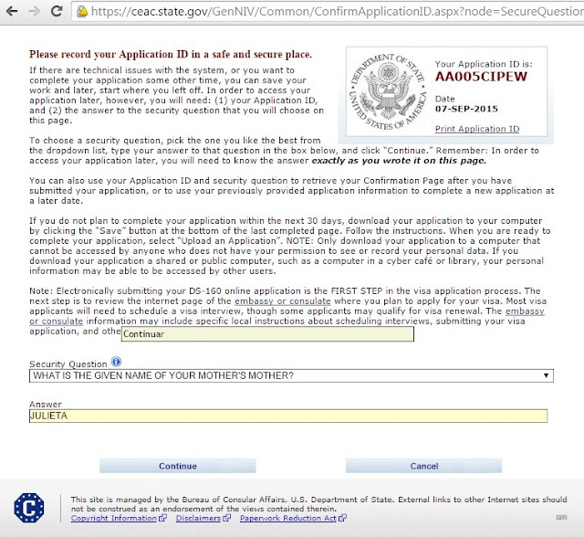 PREENCHER O FORMULÁRIO DS-160 (PARTE 1) ~ Curti Viajar - Viagem ...