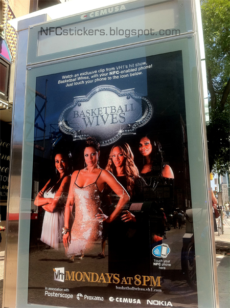 NFC Stickers and Tags: NFC Smart Posters Make Debut in U.S.